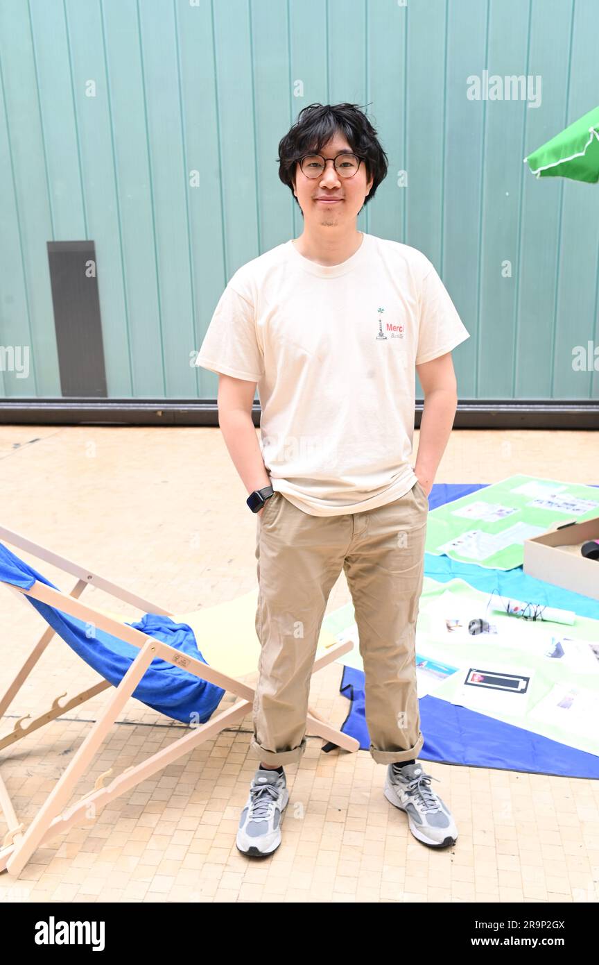 London, UK. 28th June, 2023. David Koh is from Singapore showcases MA ...