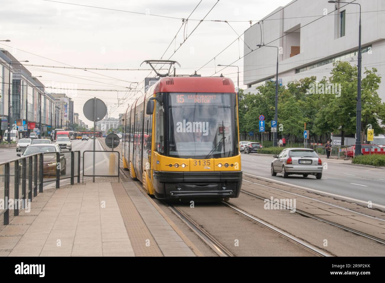 warsaw, poland. 14 june 2023: experience efficient urban transportation ...