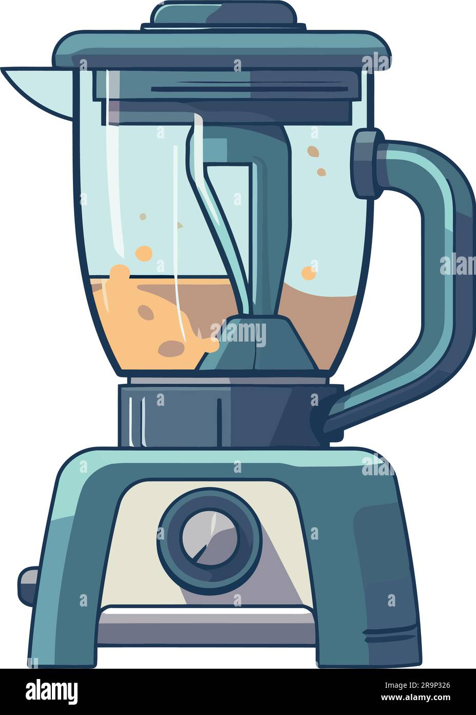 metallic blender vector over white Stock Vector Image & Art - Alamy