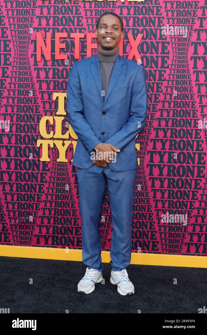 Hollywood, Ca. 27th June, 2023. Shariff Earp at the Premiere Of Netflix ...