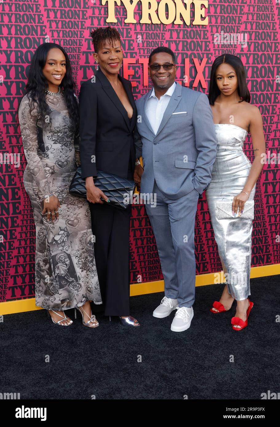 Hollywood, Ca. 27th June, 2023. James Lopez at the Premiere Of Netflix's "They Cloned Tyrone" at ...