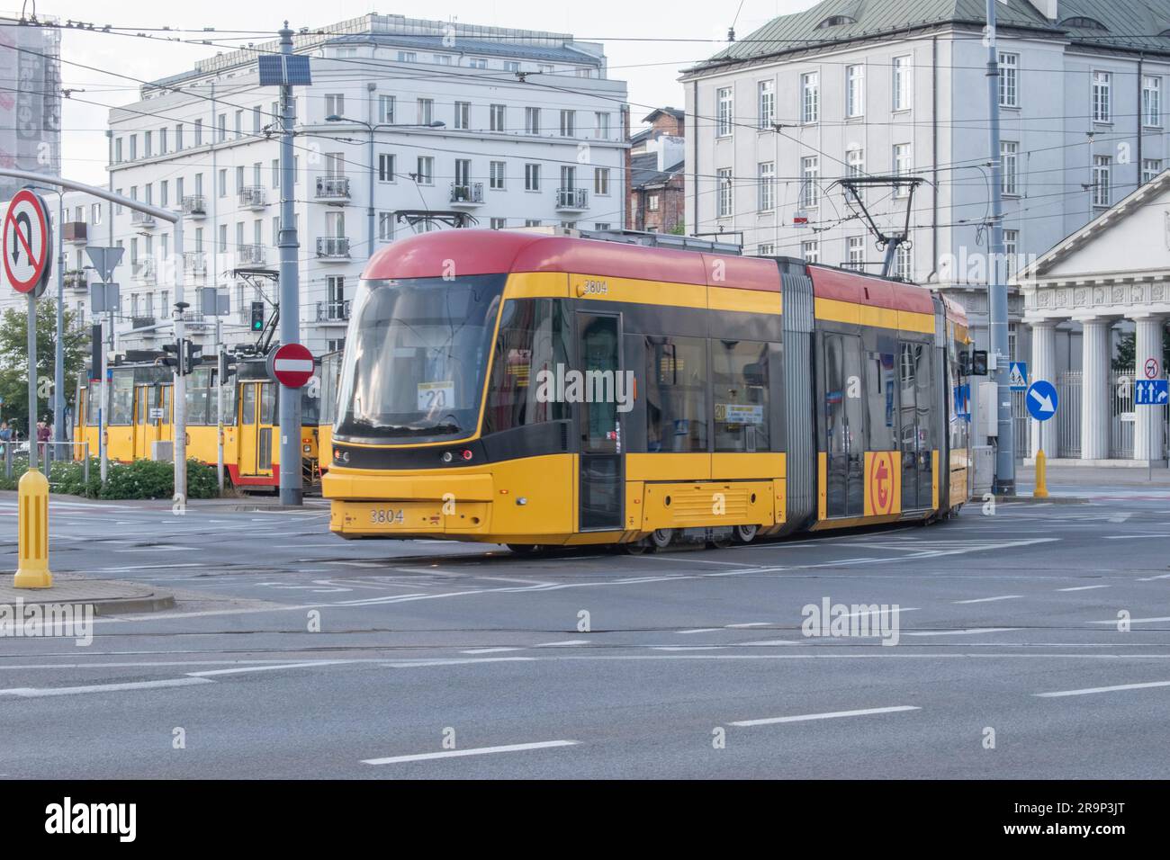 warsaw, poland. 15 june 2023: experience efficient urban transportation ...