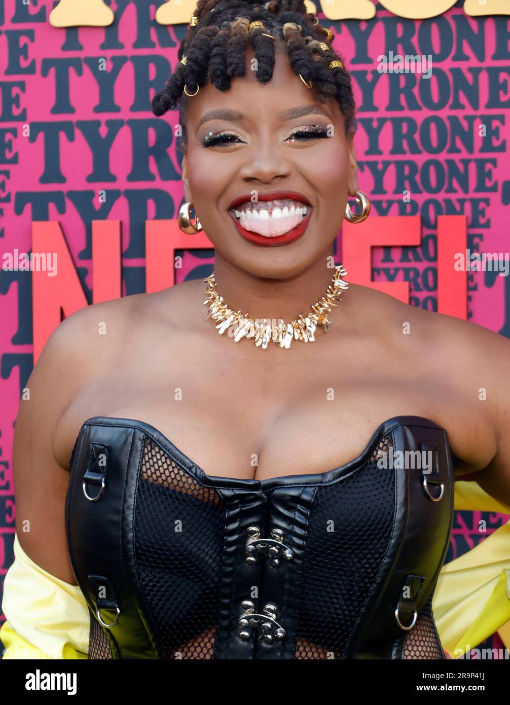 Hollywood, Ca. 27th June, 2023. Paris PJ Jones at the Premiere Of Netflix's "They Cloned Tyrone ...