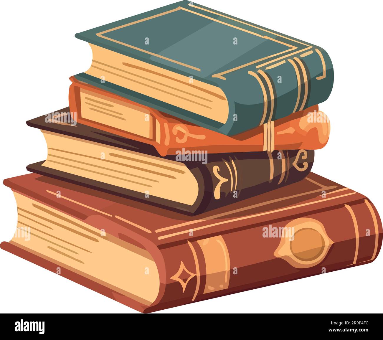 Stacks of old literature books isolated Stock Vector Image & Art - Alamy Stacks of old literature books isolated Stock Vector Image & Art - Alamy