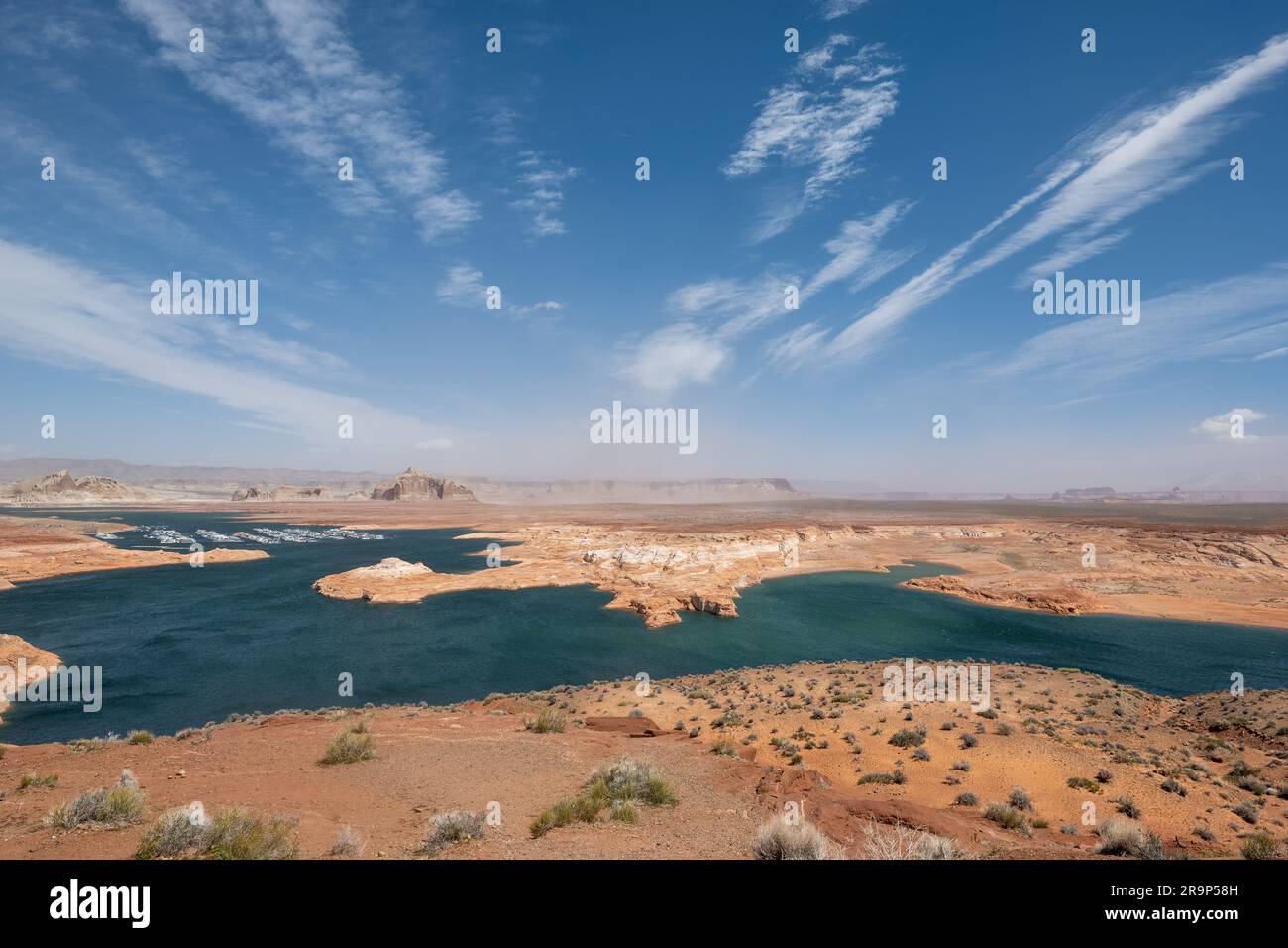 Wilderness utah desert drone aerial hi-res stock photography and images ...