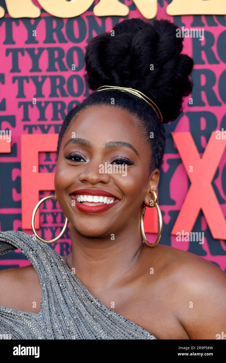 Teyonah parris they cloned tyrone hi-res stock photography and images ...