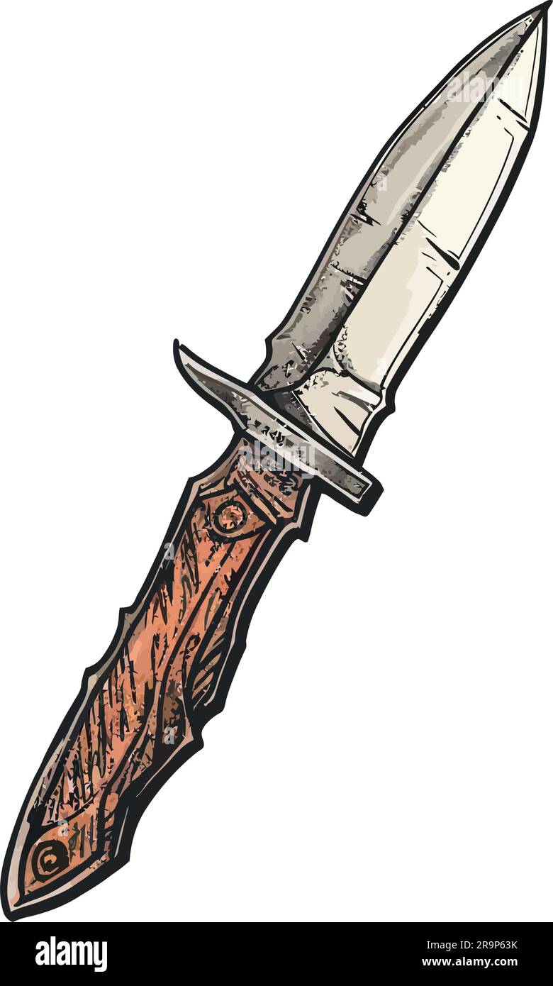 ancient dagger of death over white Stock Vector Image & Art - Alamy