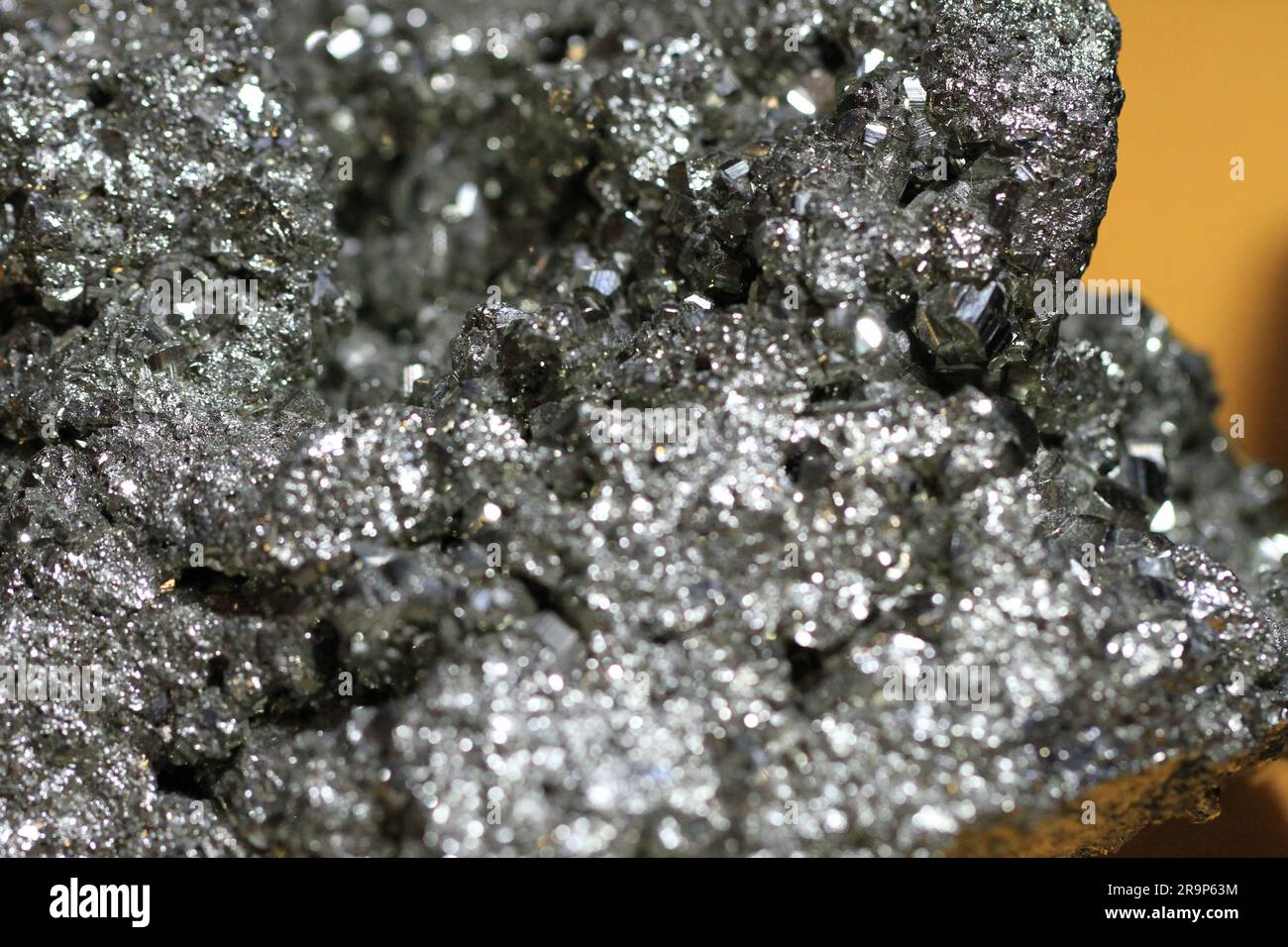 natural mineral pyrite texture as very nice background Stock Photo - Alamy