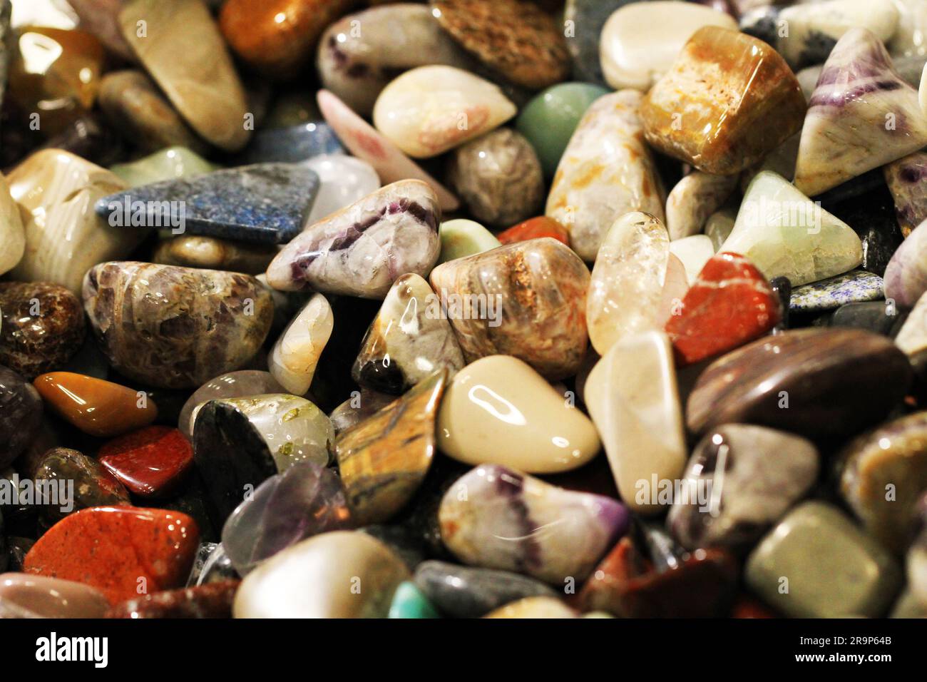 color minerals and gems texture as very nice natural background Stock ...