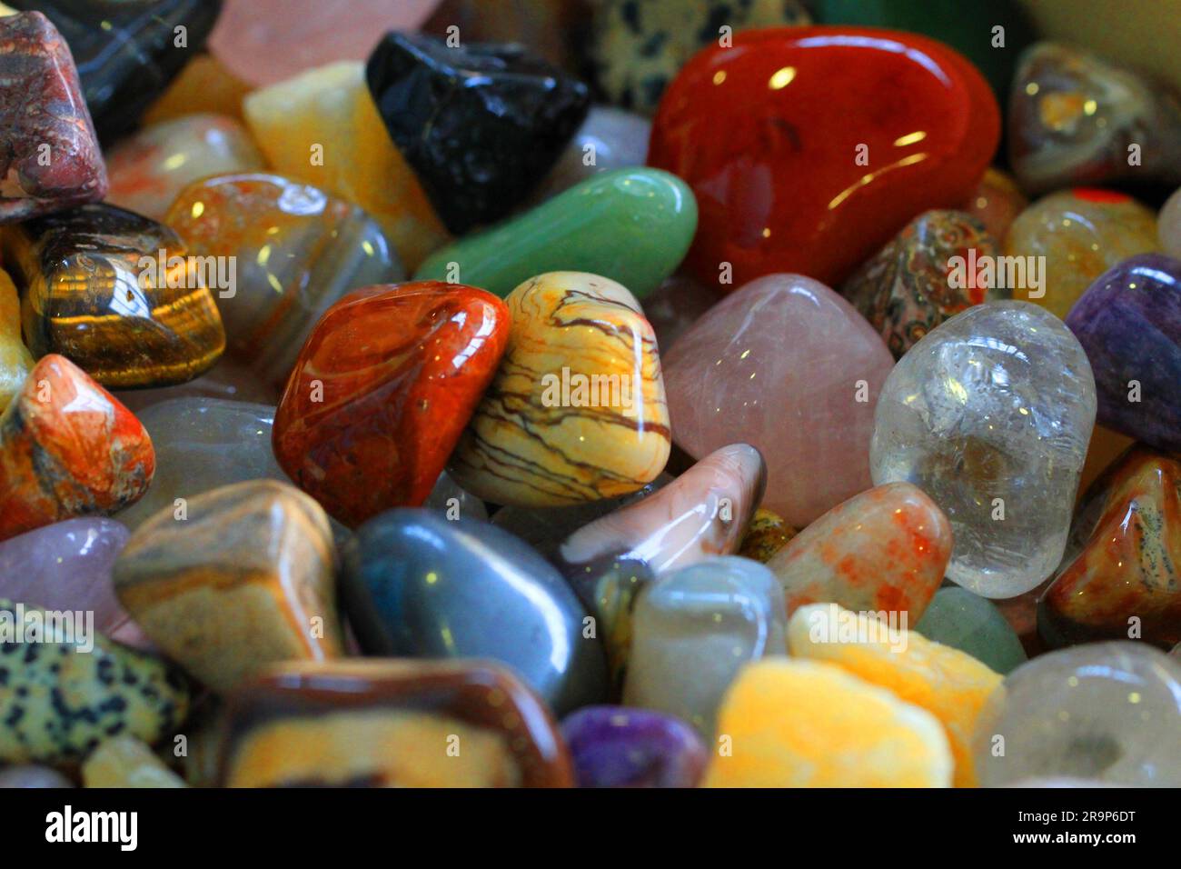 color minerals and gems texture as very nice natural background Stock ...