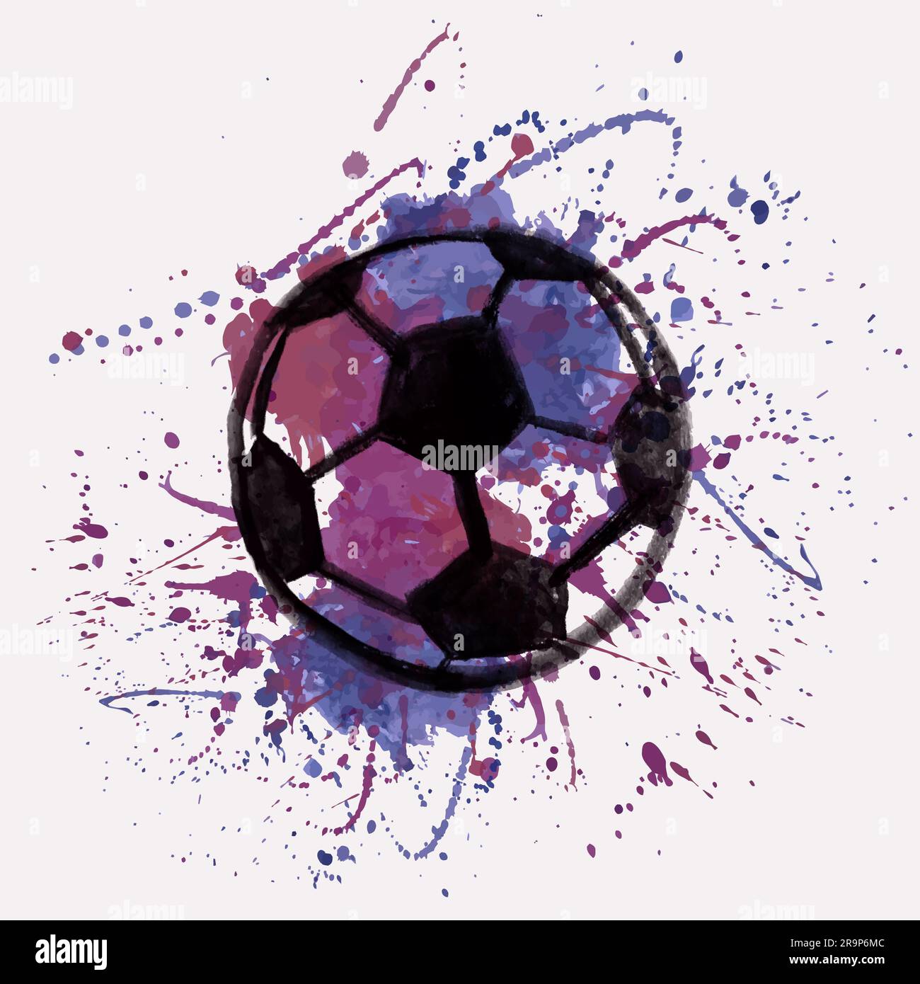 Ball splash Stock Vector Images - Alamy