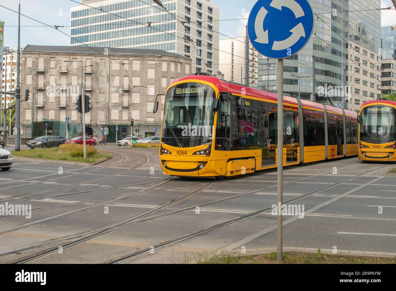 Polish trams hi-res stock photography and images - Alamy