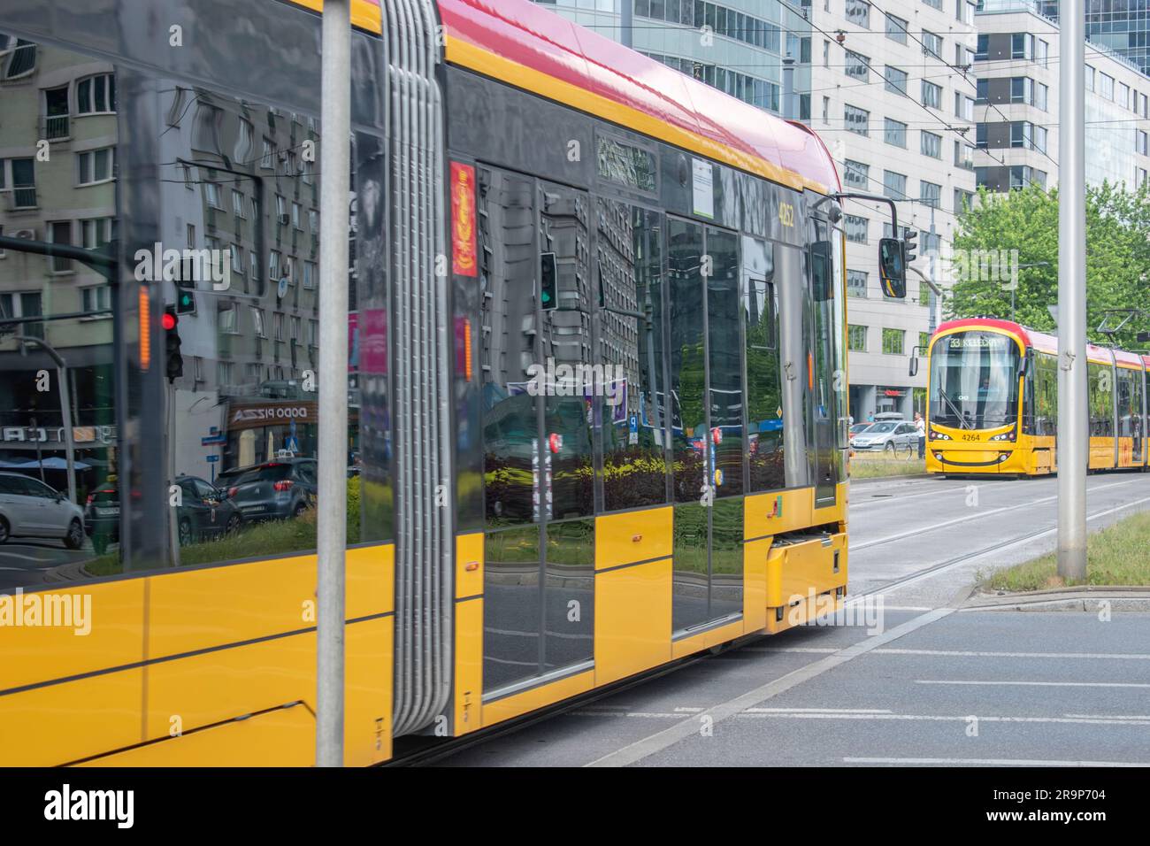 Polish trams hi-res stock photography and images - Alamy