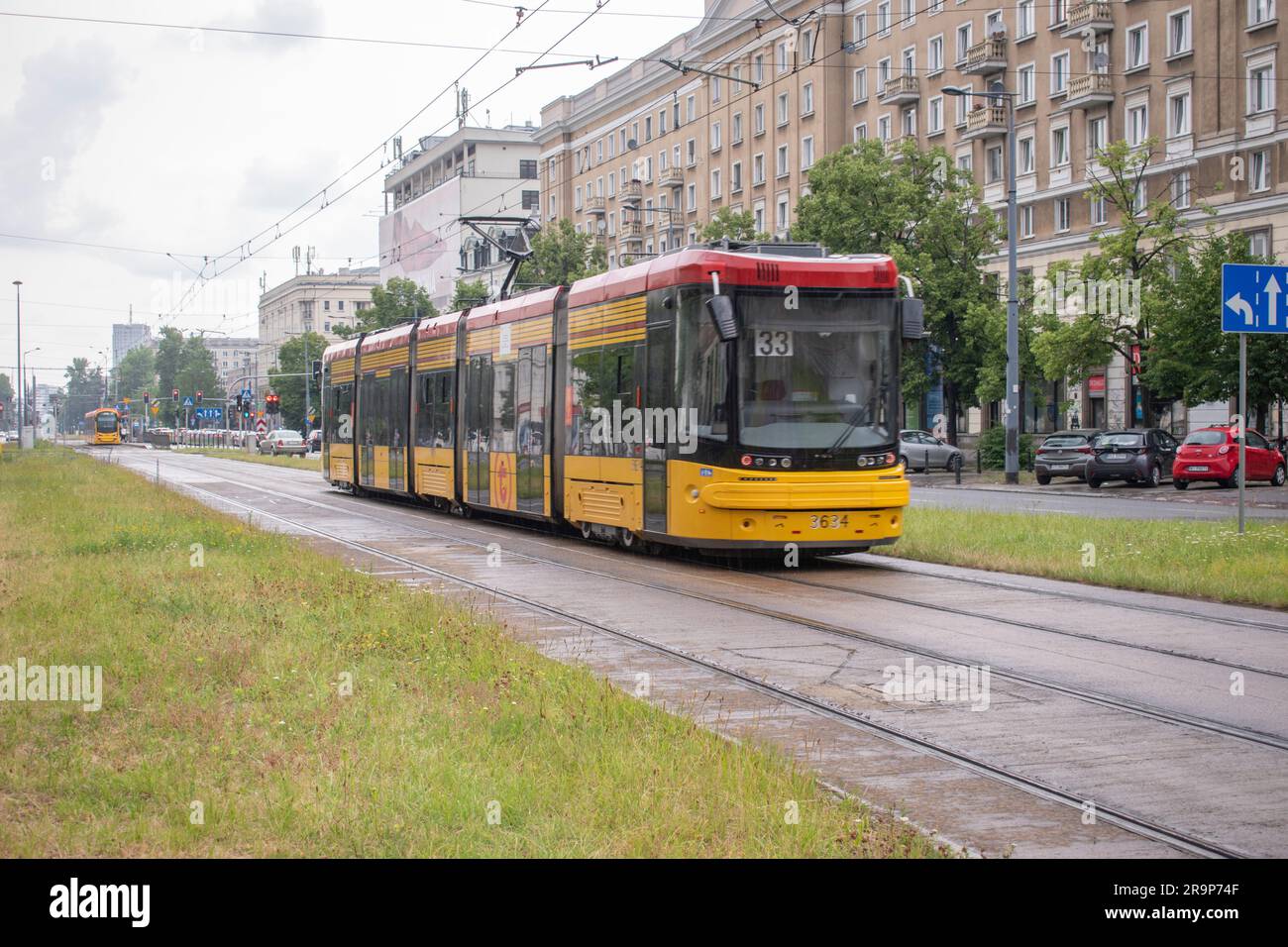 warsaw, poland. 18 june 2023: experience efficient urban transportation ...