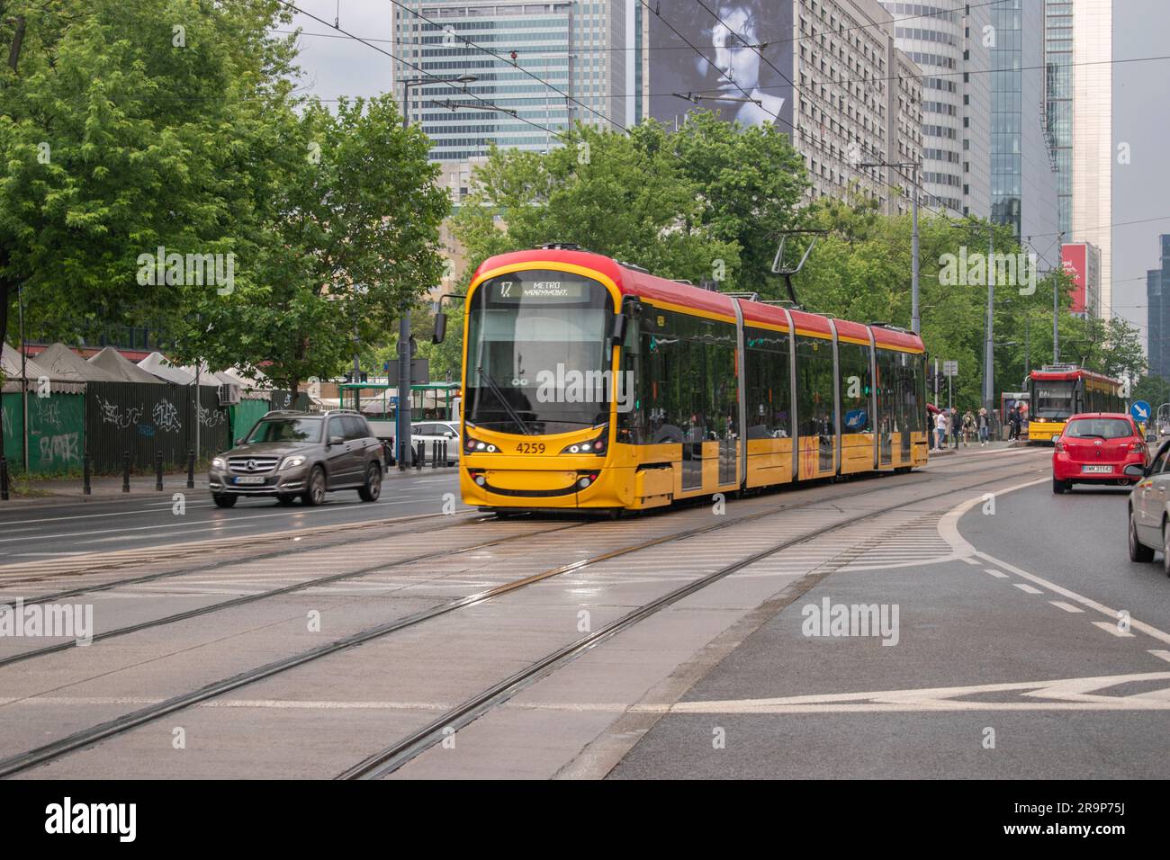 warsaw, poland. 18 june 2023: experience efficient urban transportation ...