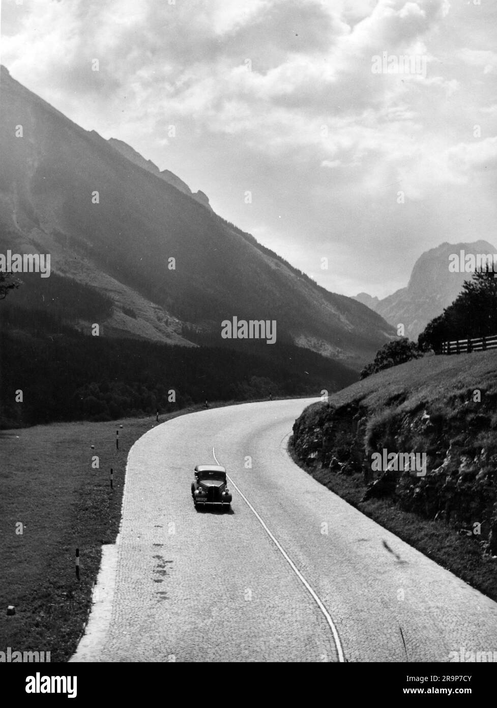 transport / transportation, street, mountain roads, German Alps Road ...