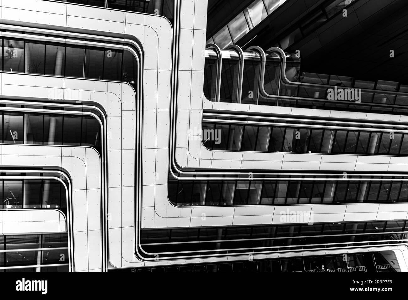 Vienna zaha hadid Black and White Stock Photos & Images - Alamy