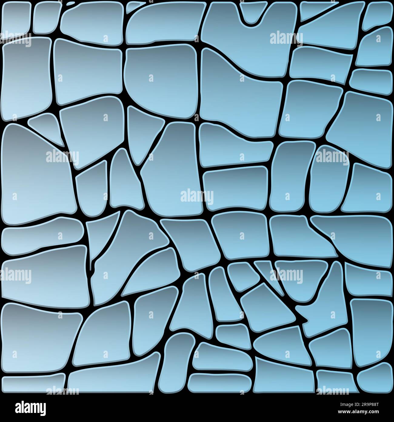 Abstract stone texture. Small pebbles in multicolored colors in cartoon ...