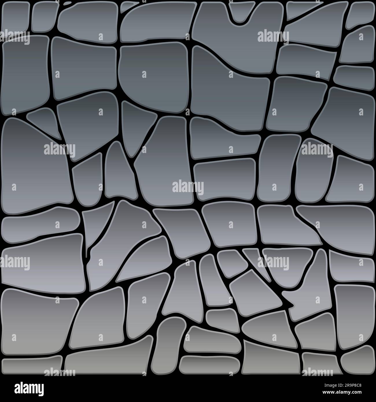 Abstract stone texture. Small pebbles in multicolored colors in cartoon ...