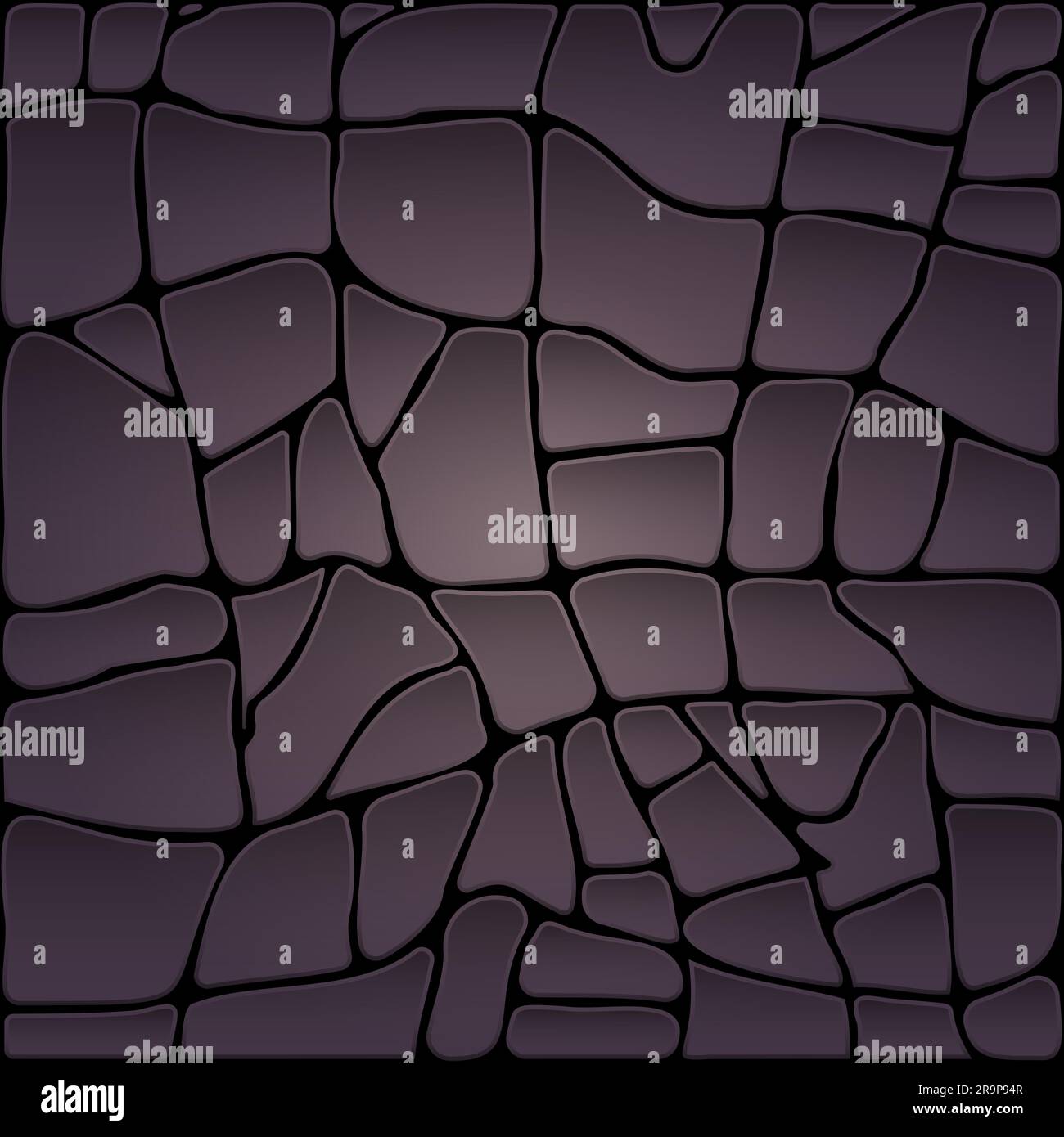 Abstract stone texture. Small pebbles in multicolored colors in cartoon ...