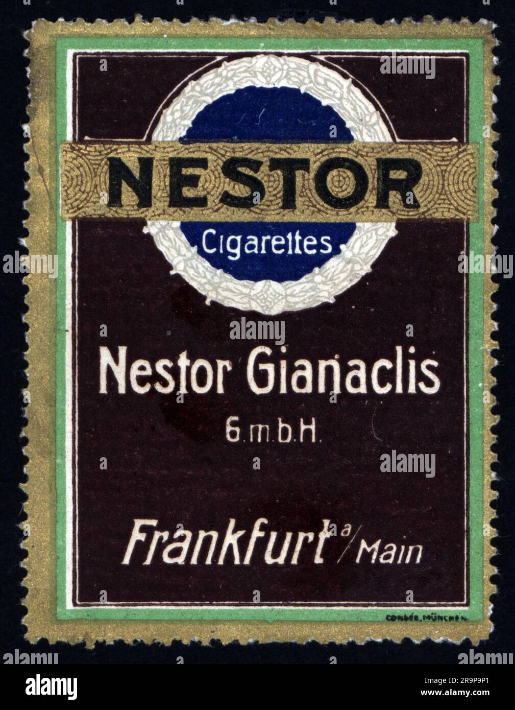Cigarette ad 1900s hi-res stock photography and images - Alamy