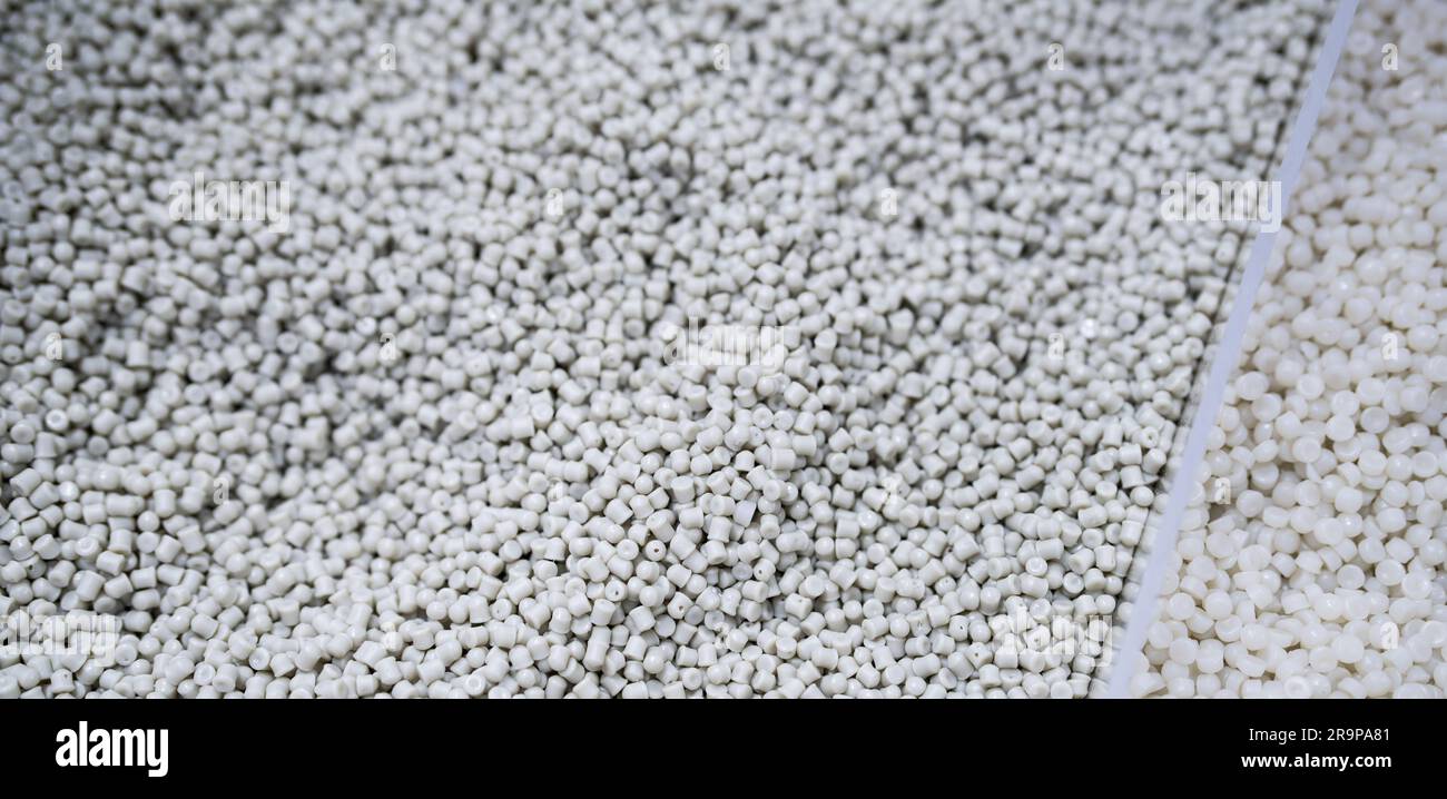 PCR HDPE and PP resin. Post-consumer recycled plastic resin ...