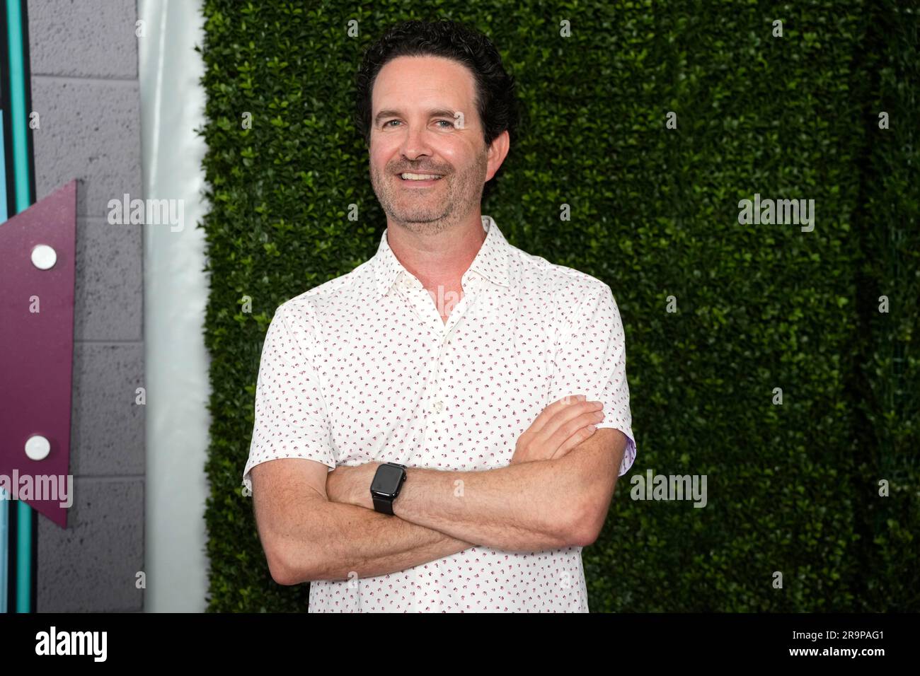 Robert Baird attends a screening of Netflix's "Nimona" at AMC Lincoln ...
