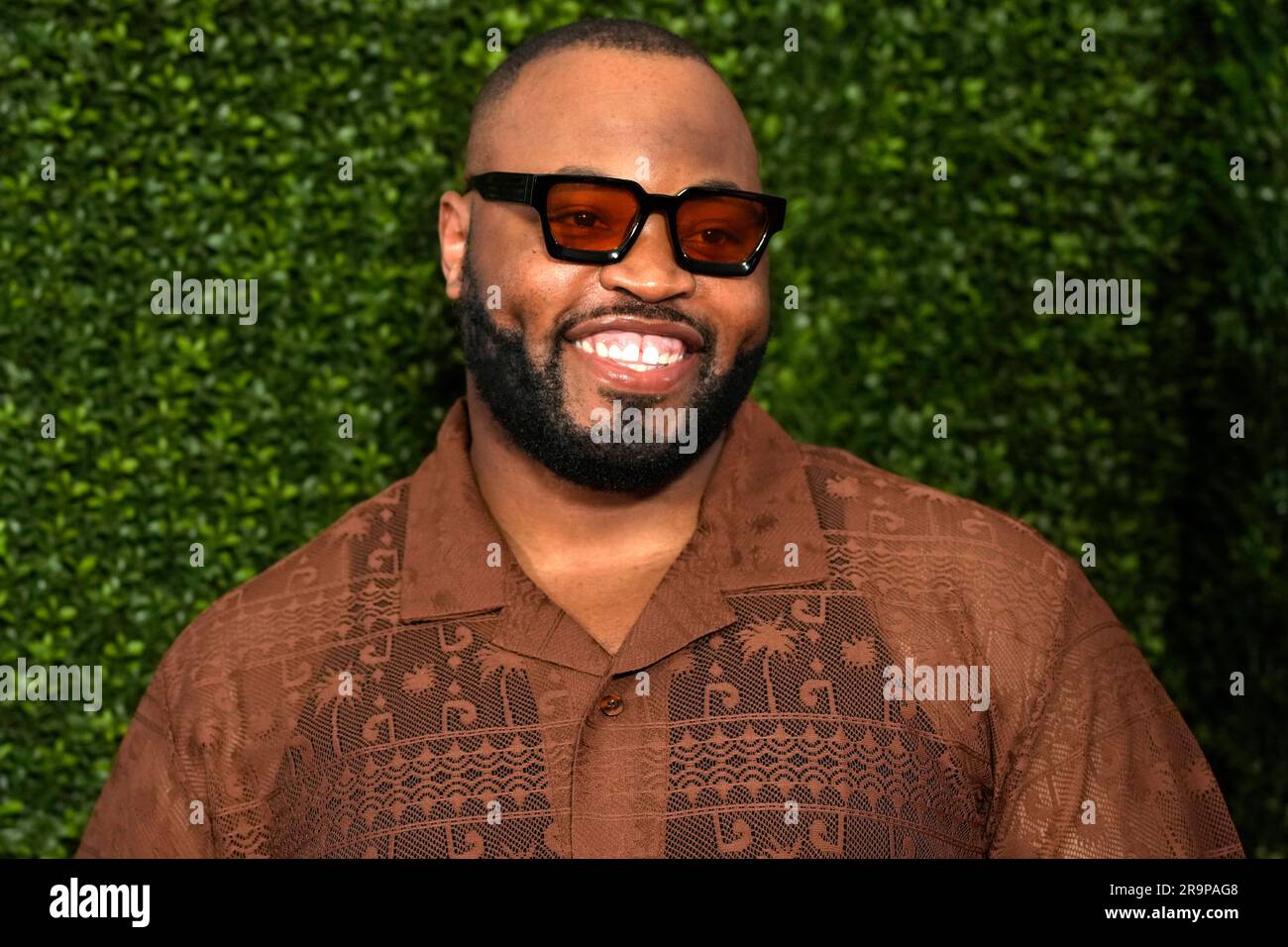 Thaddeus Coates attends a screening of Netflix's "Nimona" at AMC ...