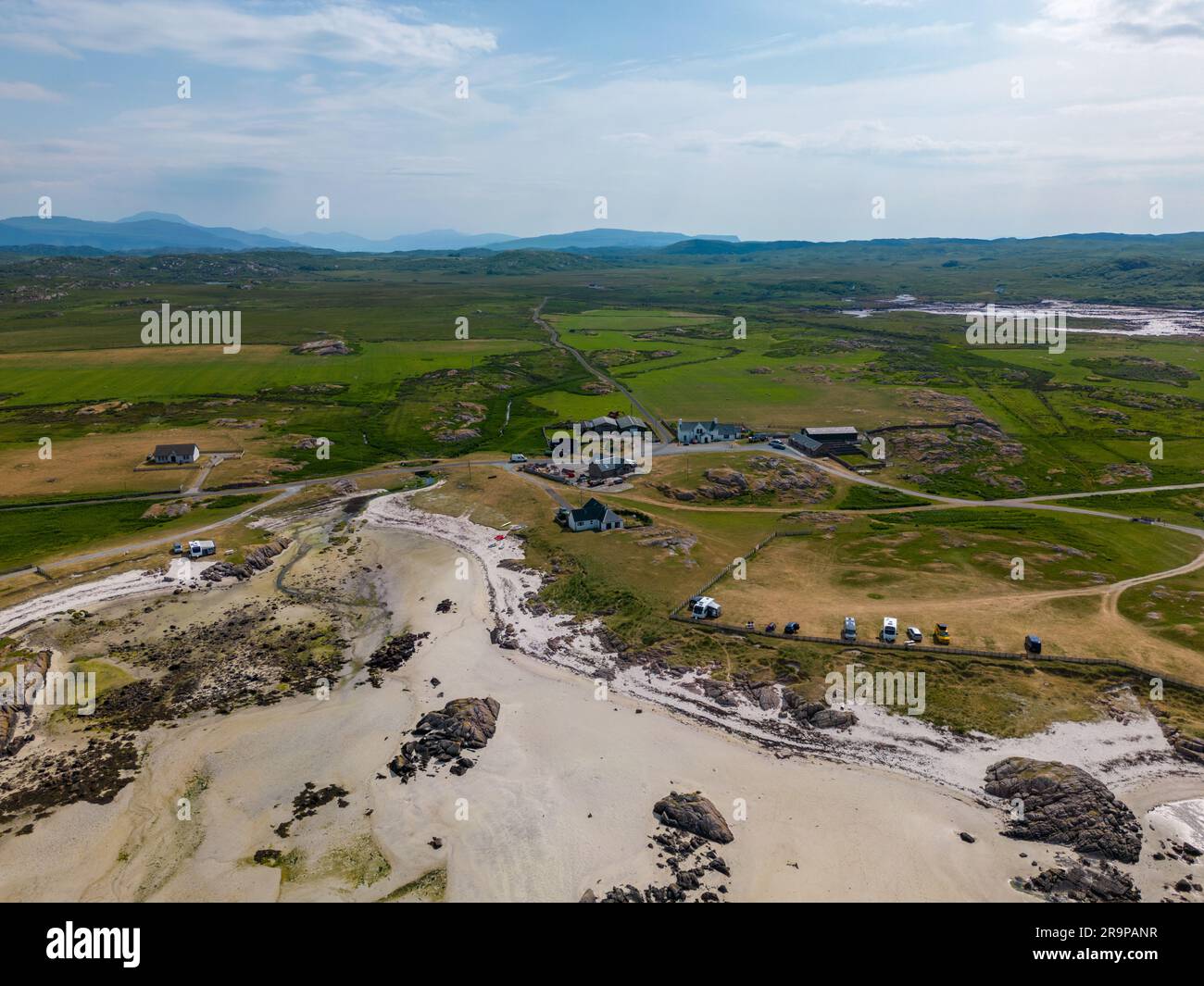 Isle of mull aerial view hi-res stock photography and images - Alamy