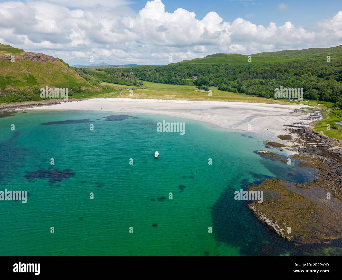 Calgary bay sandy beach hi-res stock photography and images - Alamy