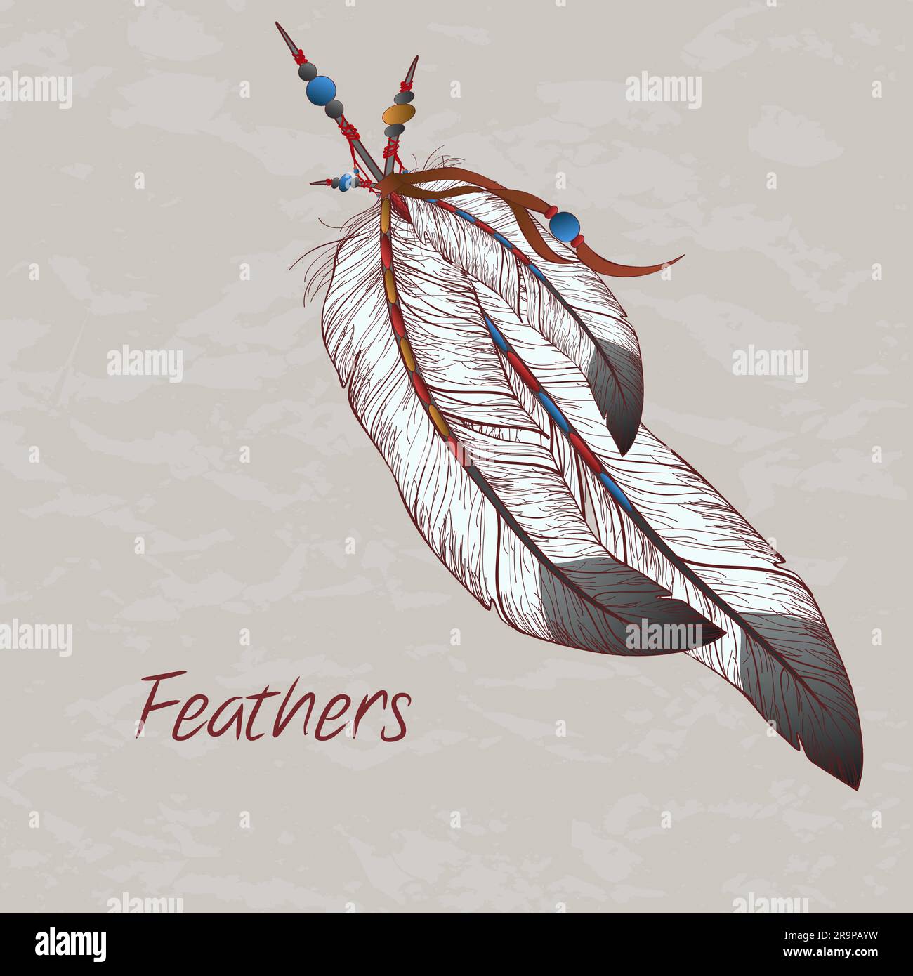Cherokee illustration Stock Vector Images - Alamy