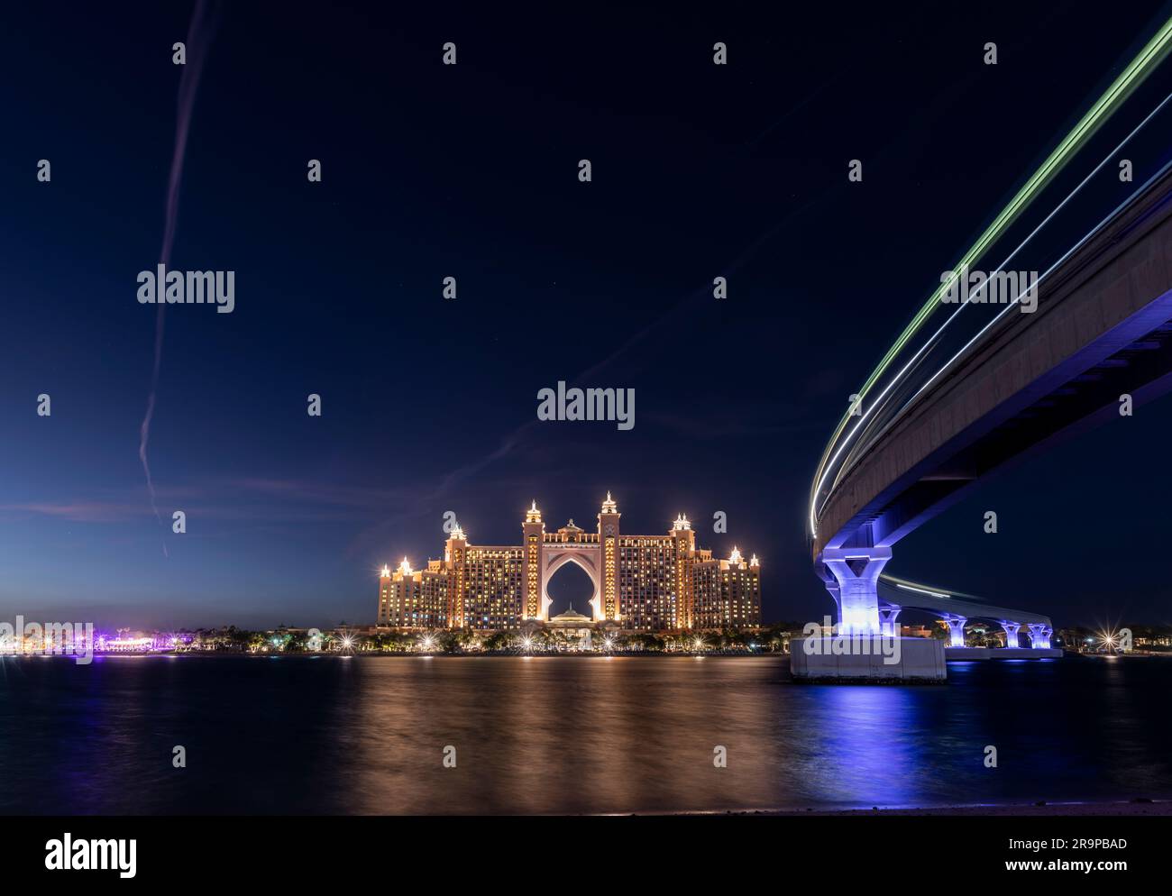 Dubai, United Arab Emirates, January 11th, 2019. Atlantis Hotel Dubai ...