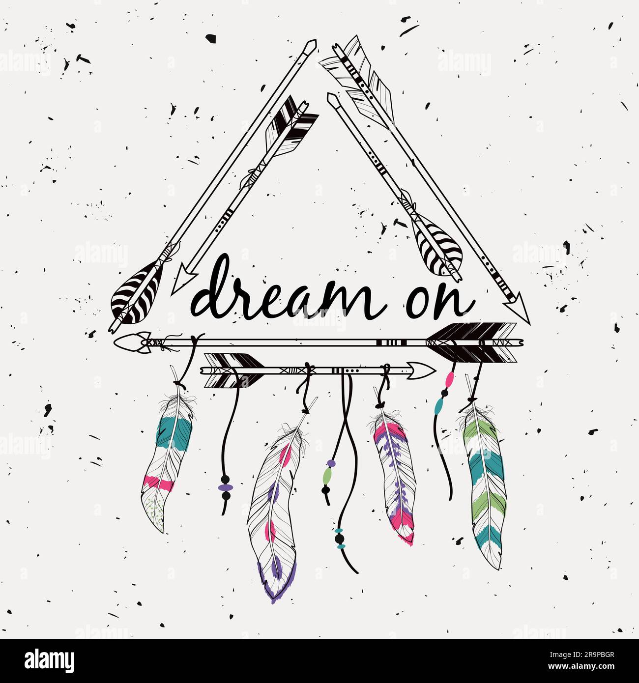 Dream on Stock Vector Images - Alamy