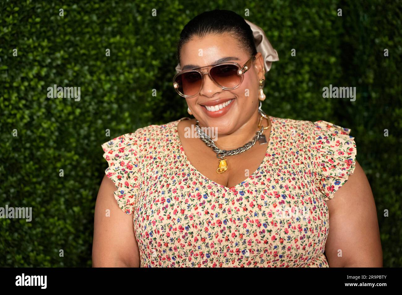 Gregoria Reyes attends a screening of Netflix's "Nimona" at AMC Lincoln ...