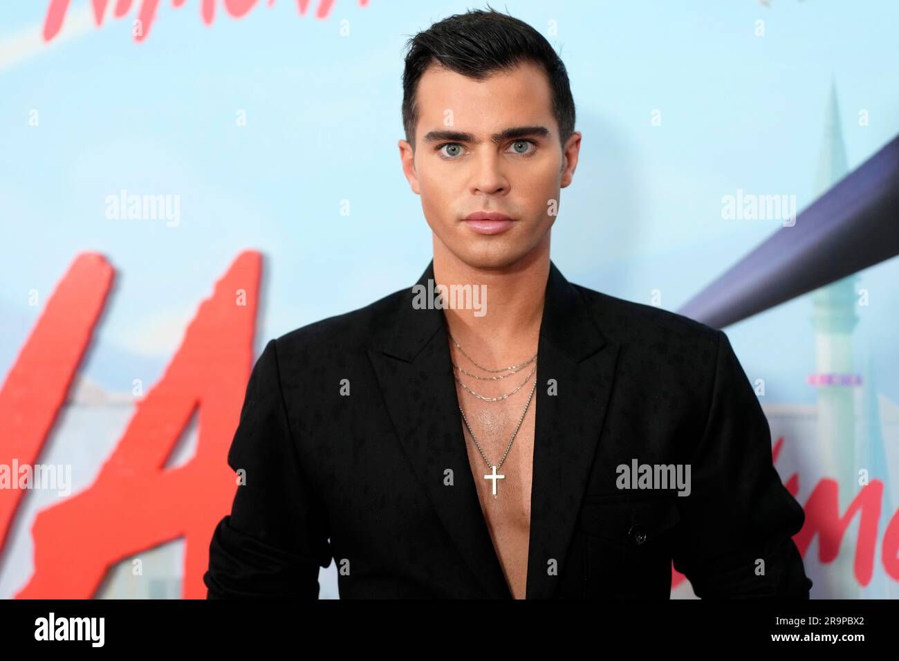 Brandon Cole Bailey attends a screening of Netflix's "Nimona" at AMC ...