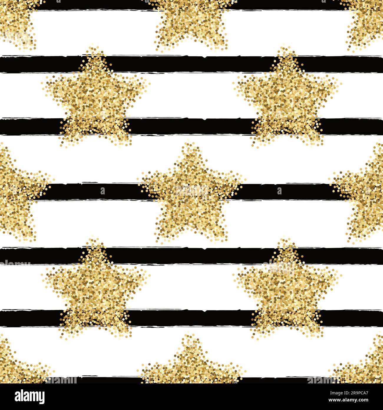 Gold foil stars vector gold background hi-res stock photography and ...