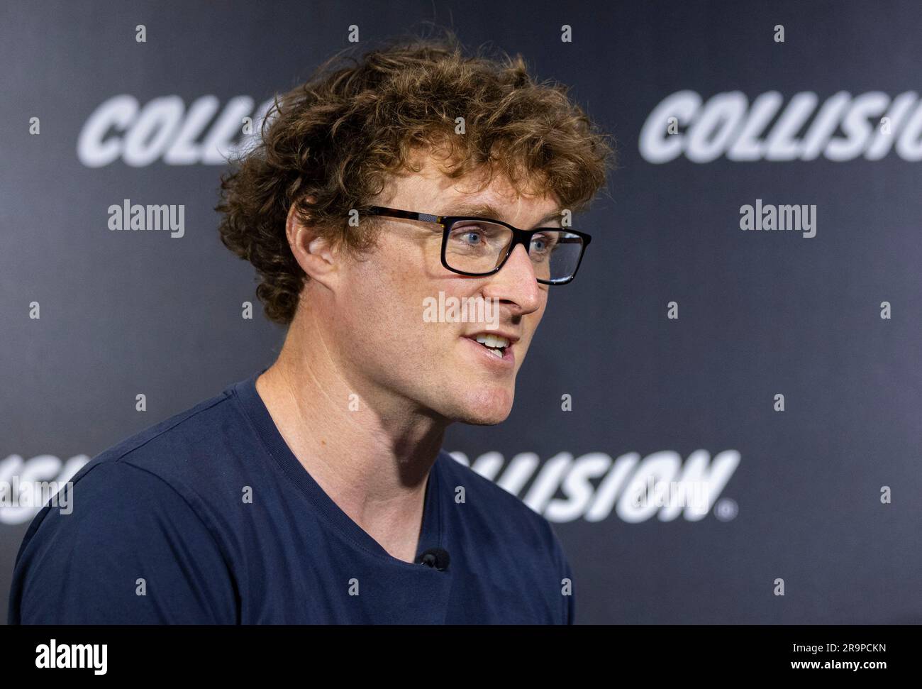 Toronto, Canada. 27th June, 2023. Paddy Cosgrave, co-founder of Web ...