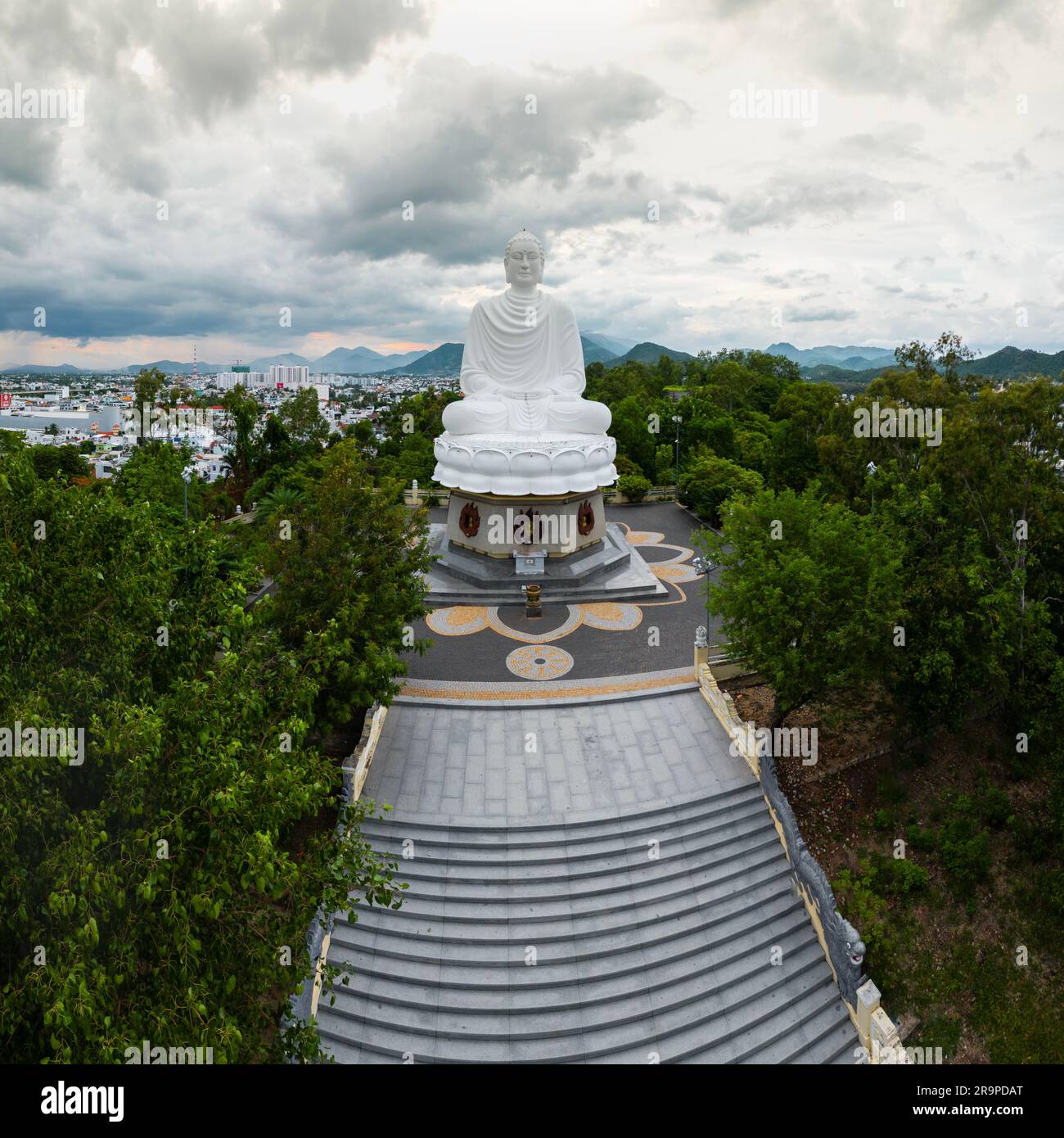 June 6, 2023: Long Son Pagoda, home to the largest Buddha statue in Nha ...