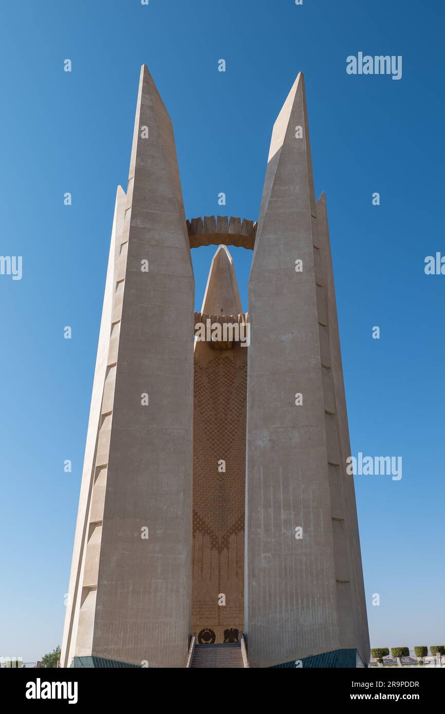 Egyptian Russian Friendship Monument in Aswan Stock Photo - Alamy