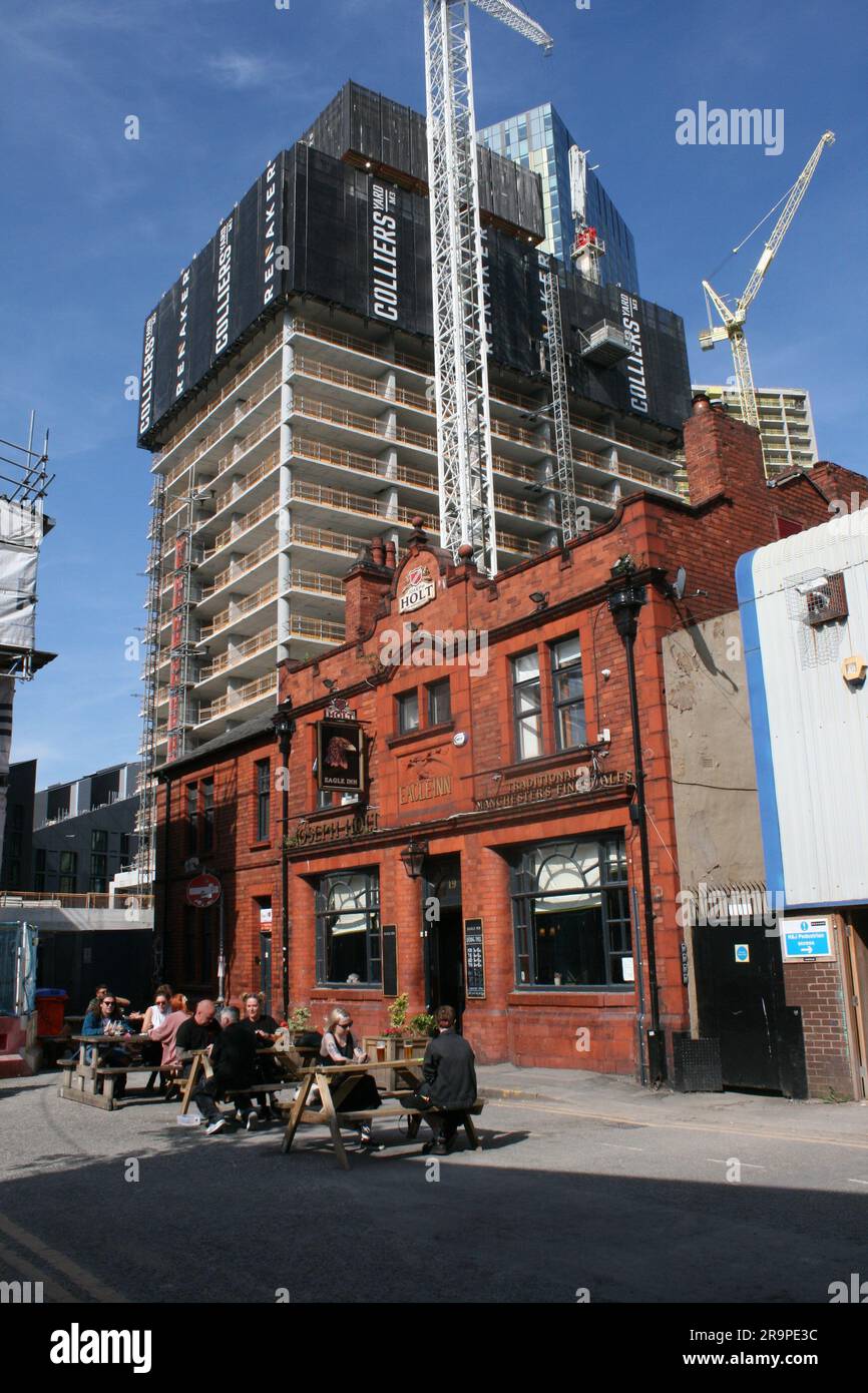 Eagle Inn public house, Salford, Manchester, England, Greater ...