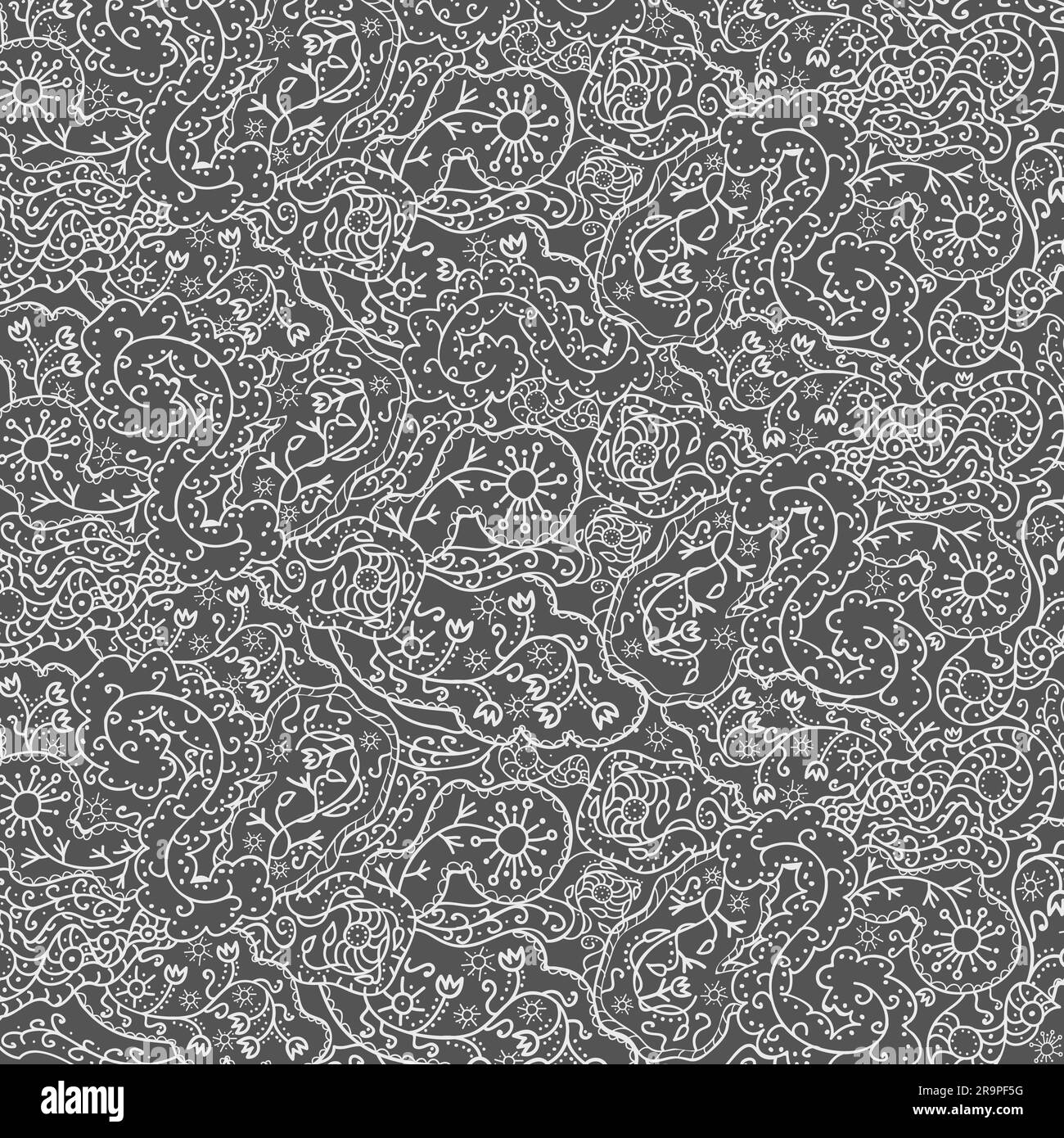 Vector abstract hand-drawn pattern Stock Vector Image & Art - Alamy