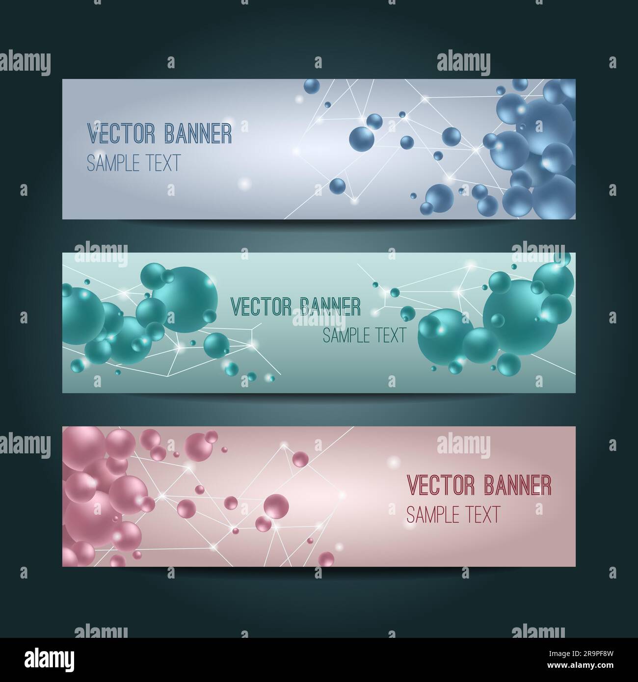 Colorful atom symbol red Stock Vector Images - Alamy