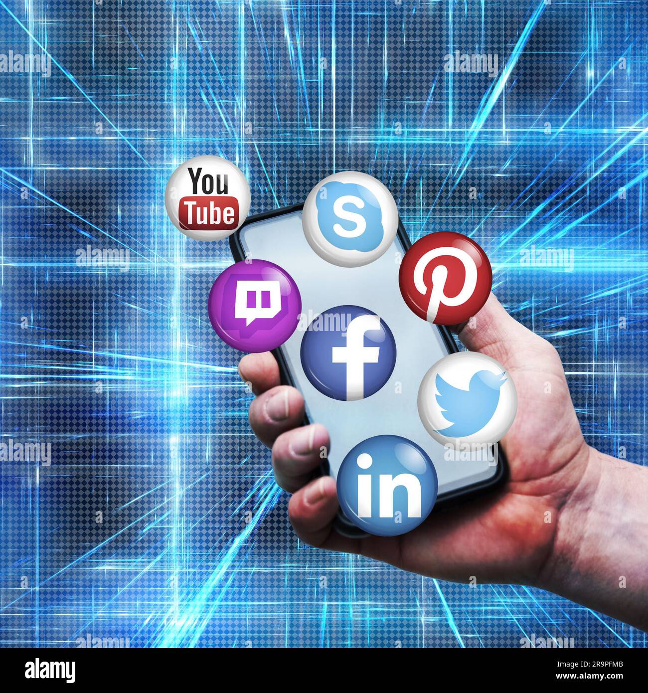 Connected logo hi-res stock photography and images - Alamy