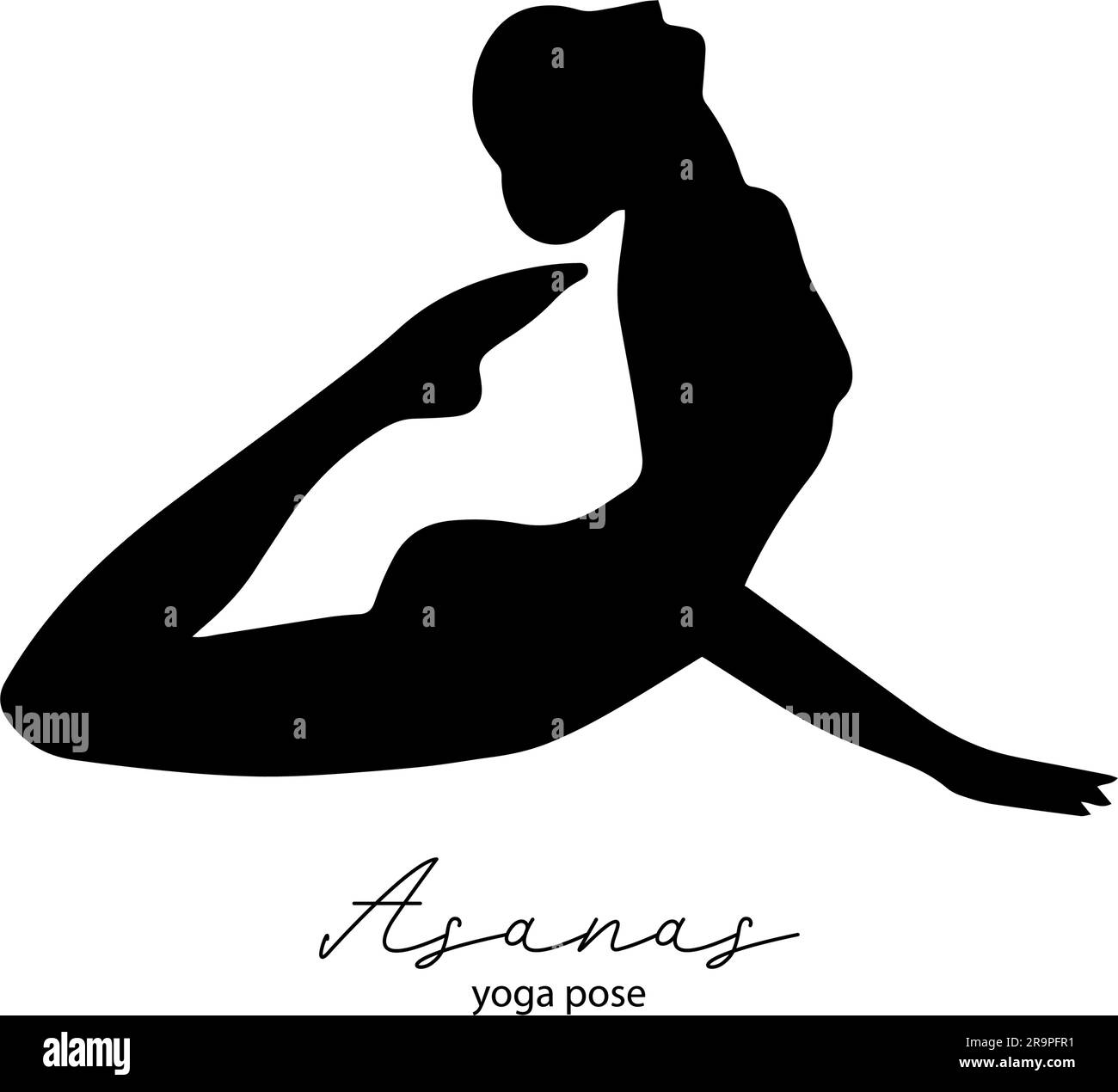 Yoga and strength training Black and White Stock Photos & Images - Alamy
