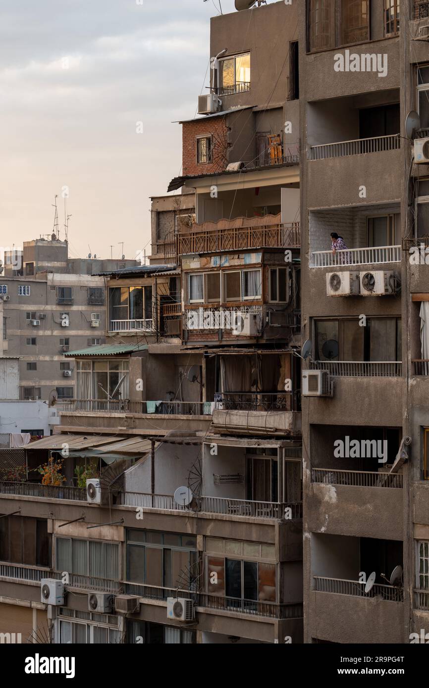 Residential buildings in cairo egypt hi-res stock photography and ...