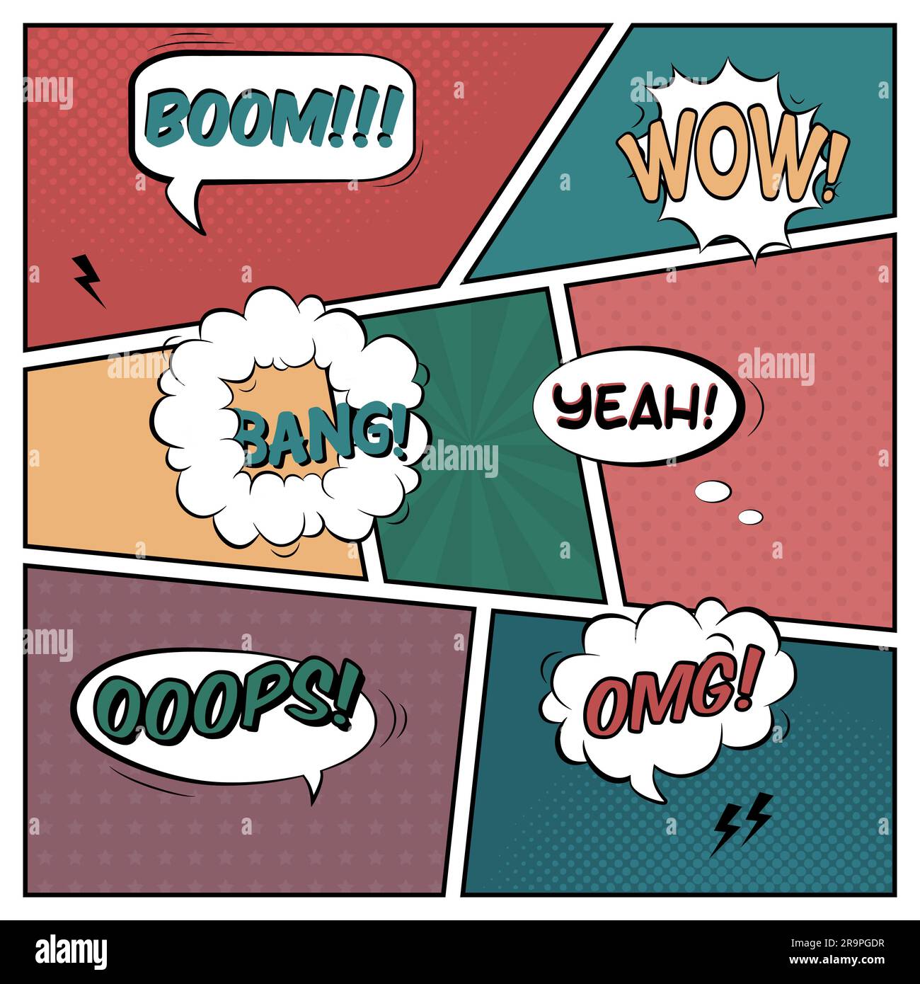 Comic Speech Bubble Psd