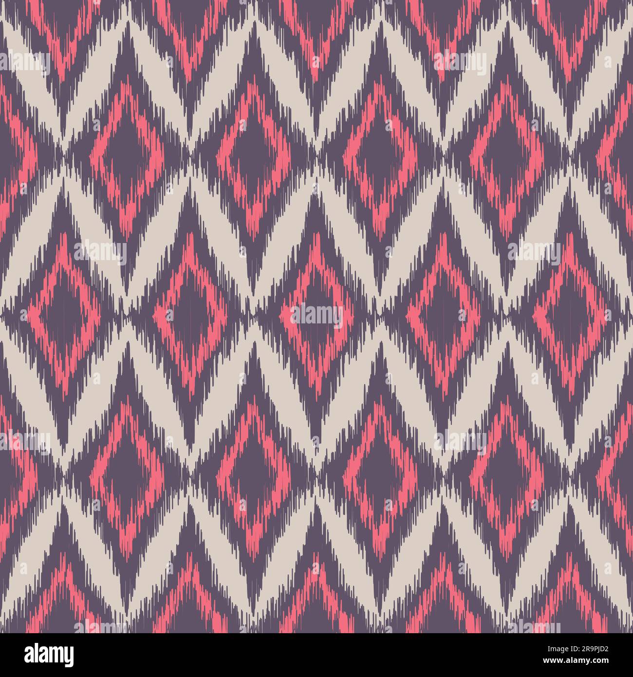 Ikat vector vectors hi-res stock photography and images - Alamy