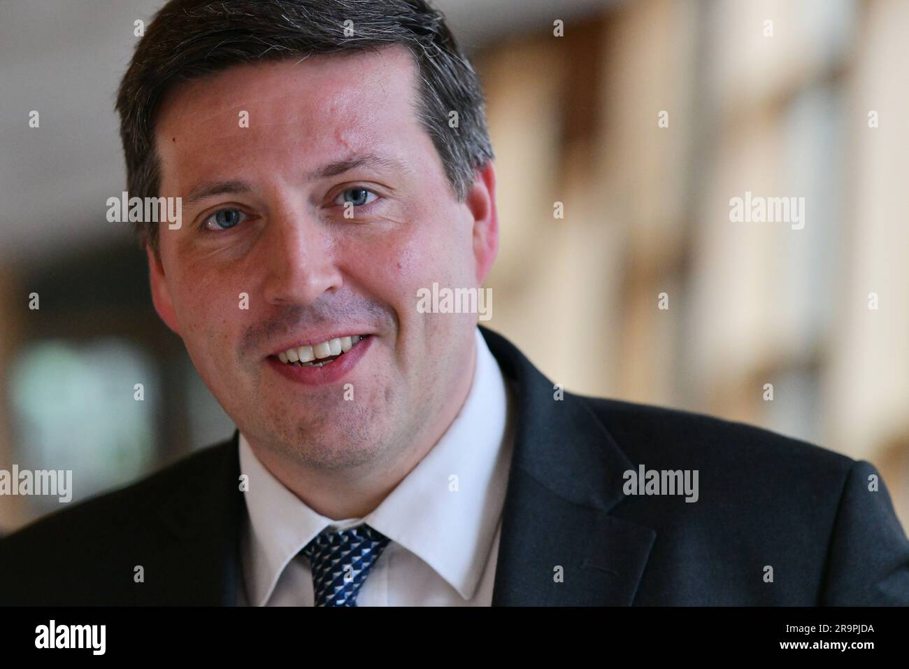 Edinburgh Scotland, UK 28 June 2023. Jamie Hepburn at the Scottish ...