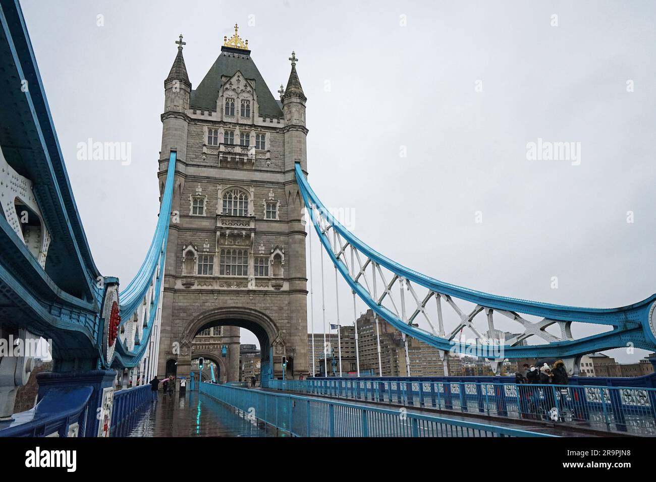 Exterior European architecture and building design of 'Tower bridge ...