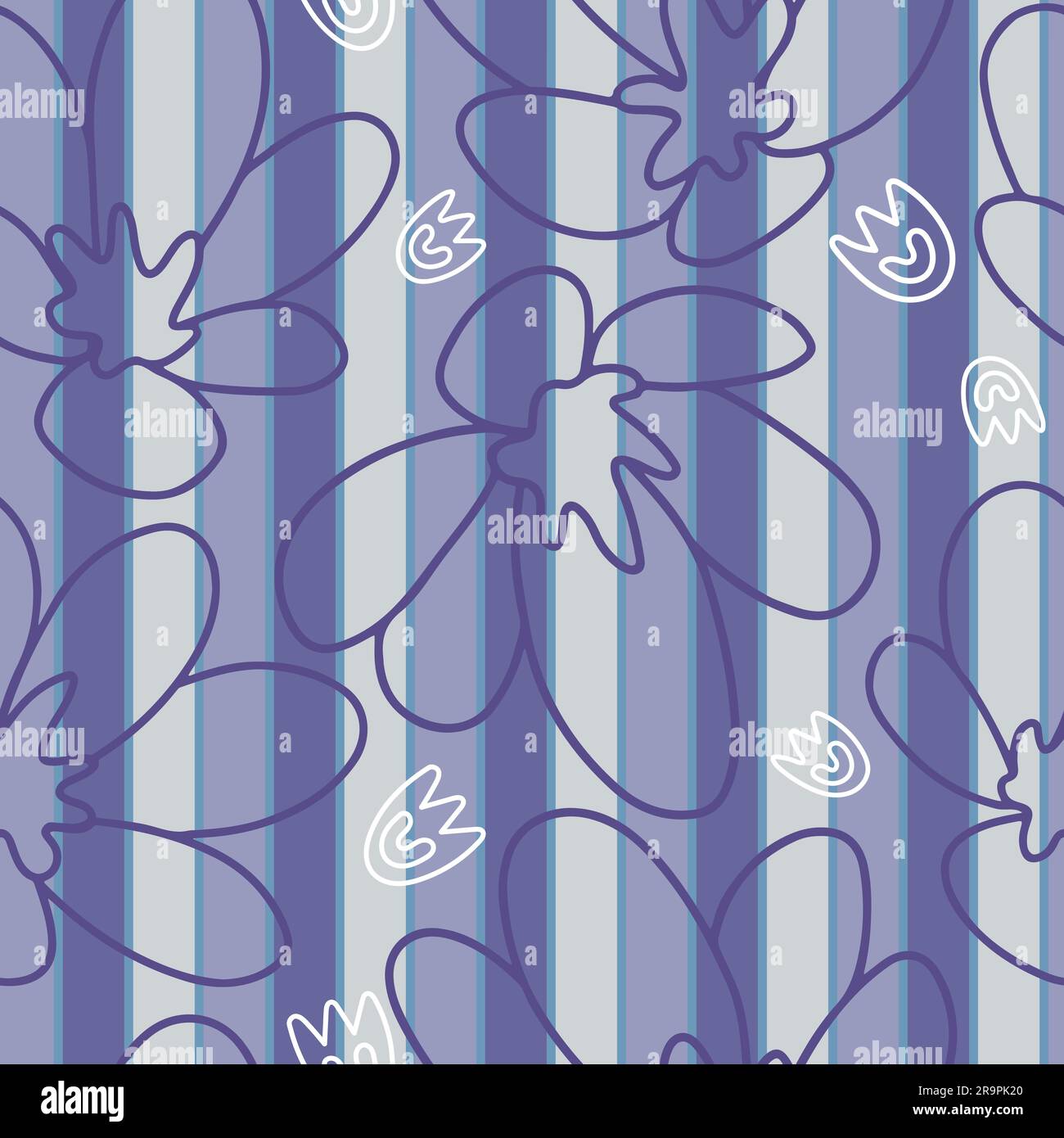 Seamless hand drawn outline Stock Vector Images - Alamy